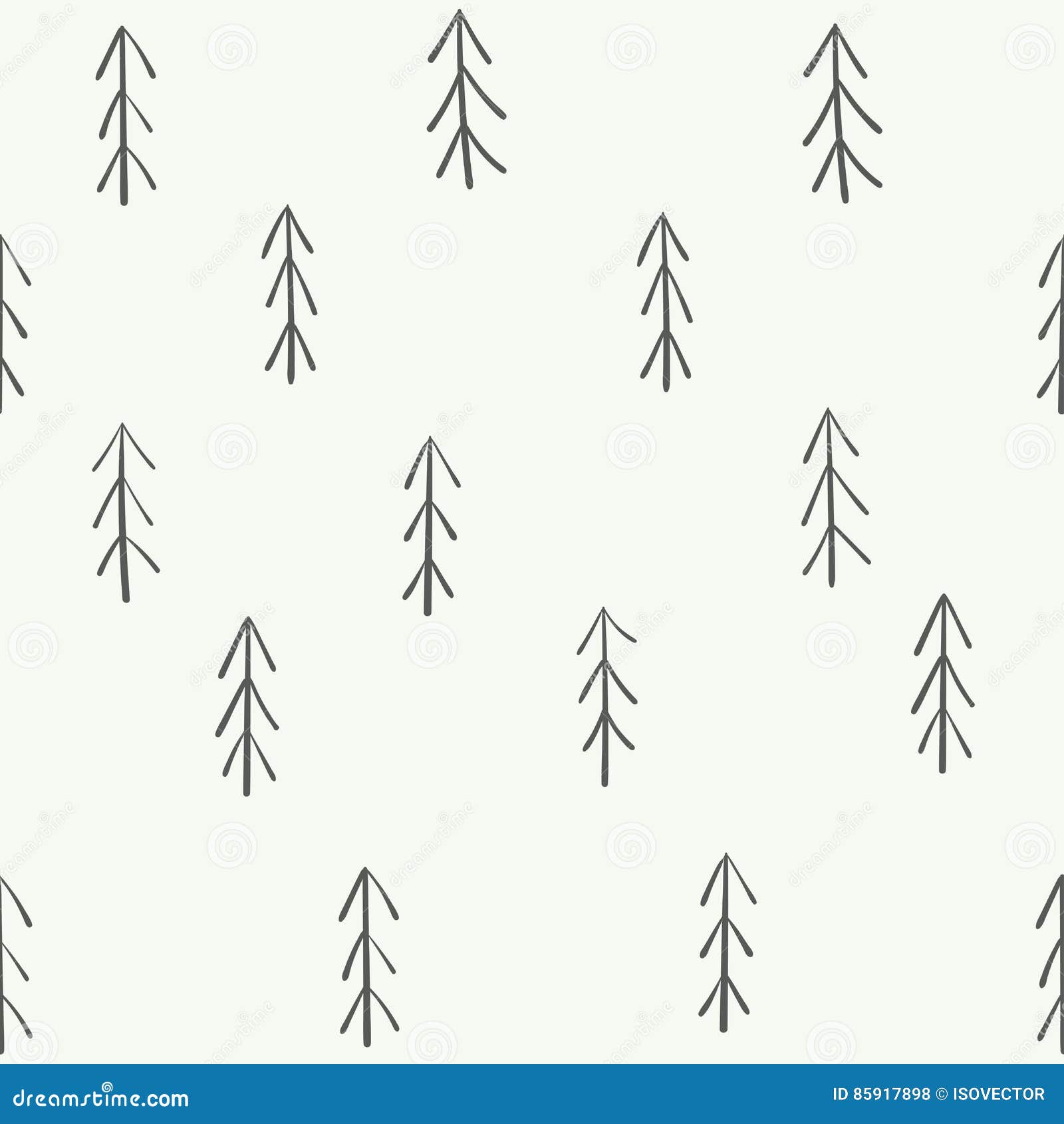 Fur-tree seamless pattern stock vector. Illustration of abstract - 85917898