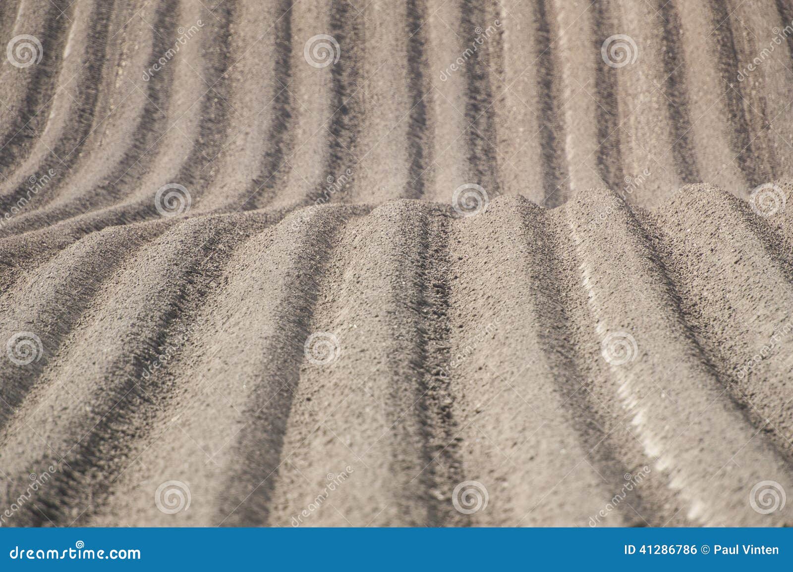 Furchen Auf Dem Gepflogenen Gebiet Stockfoto - Bild von ...