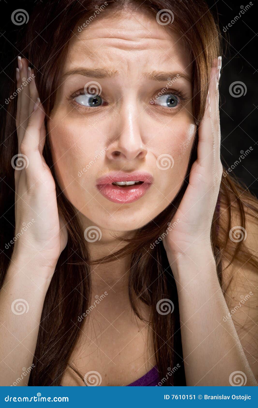 Furcht stockbild. Bild von öffnung, nahaufnahme, grausigkeit - 7610151