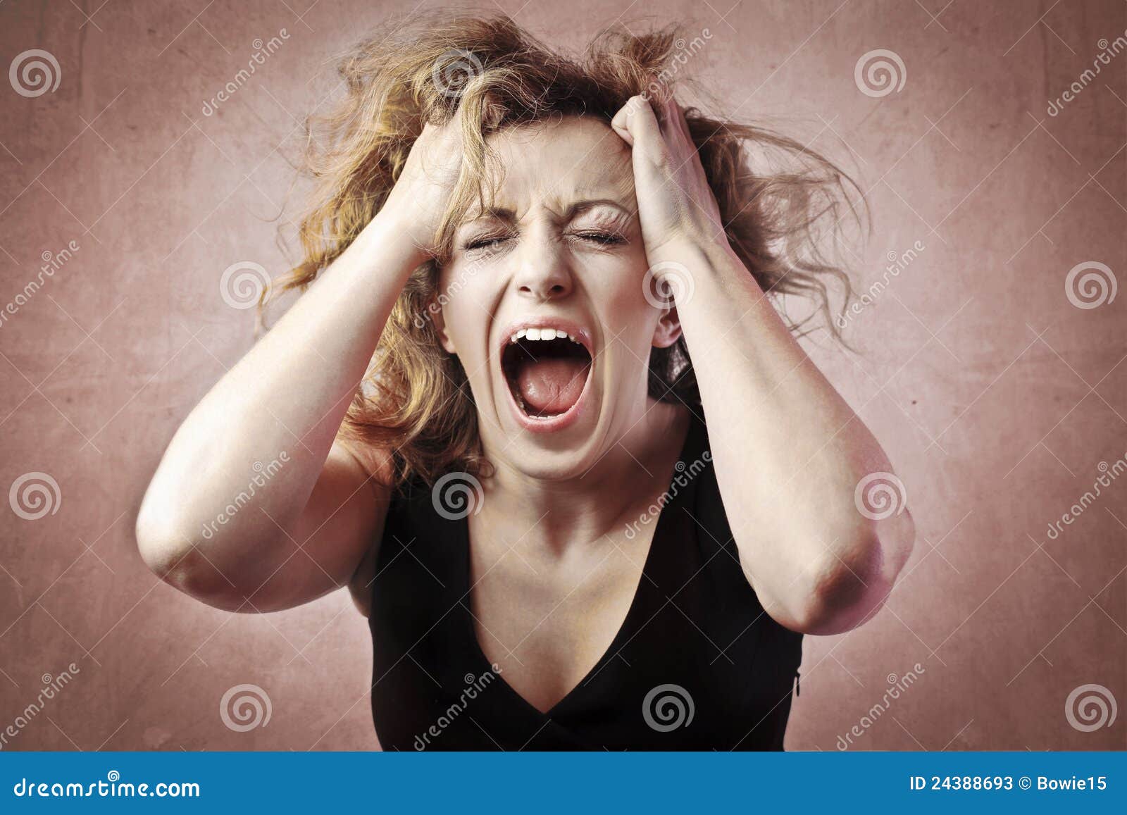 Furia imagen de archivo. Imagen de insano, cara, dolor - 24388693