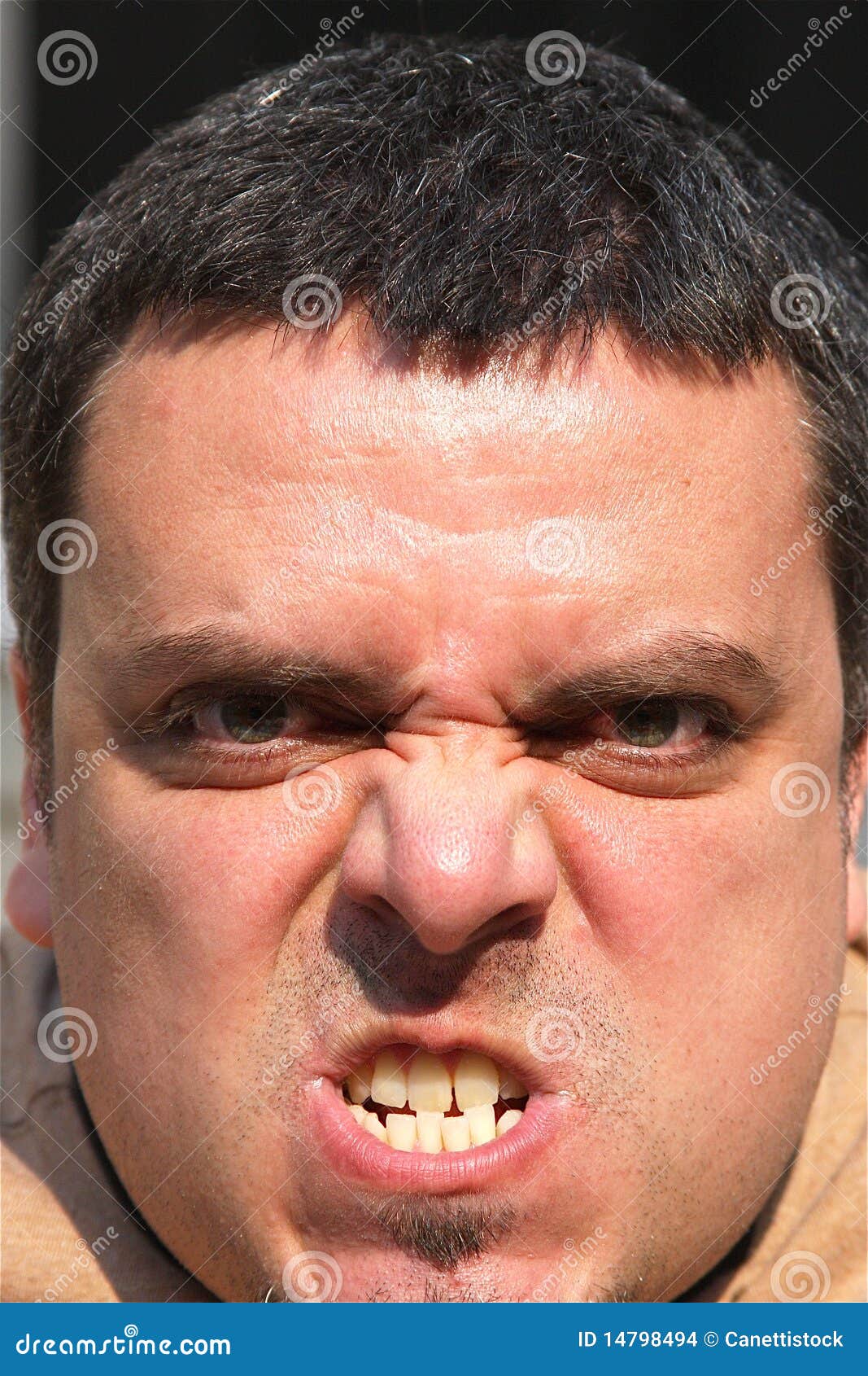 Furieux photo stock. Image du fâché, dérangé, visage - 14798494