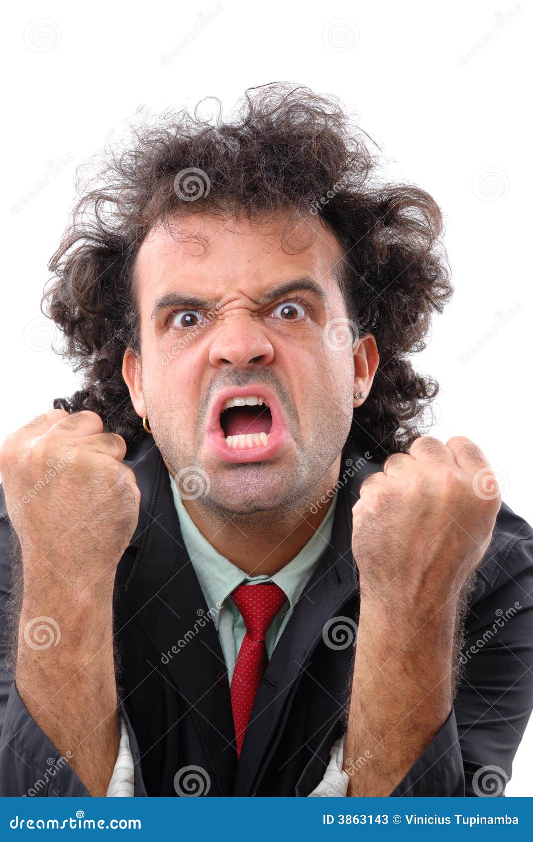Furieux image stock. Image du désespoir, colère, laid - 3863143