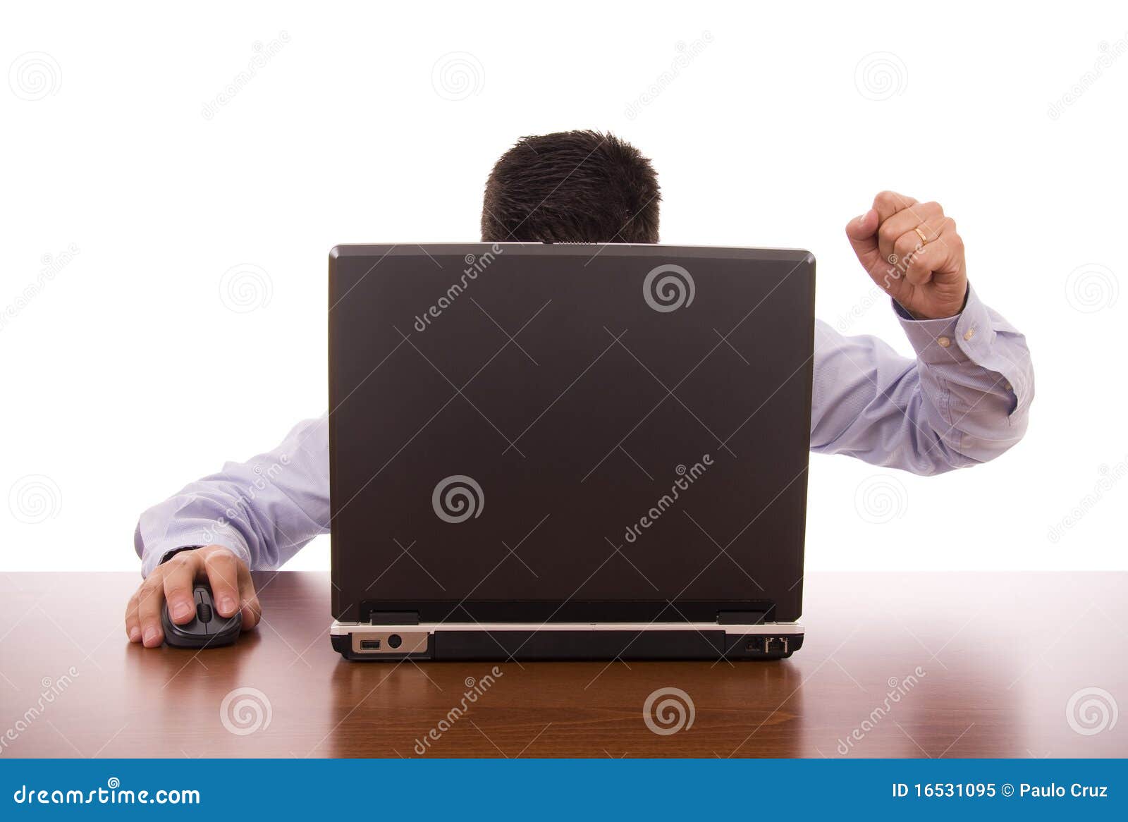 Furious stock image. Image of computer, involved, desk - 16531095