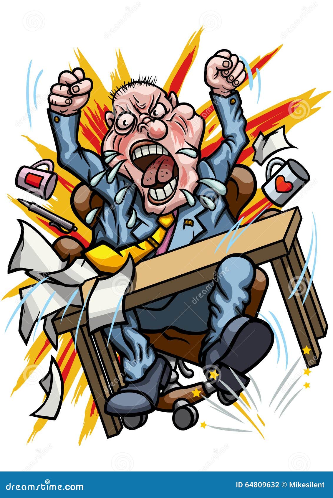 Banging Fist. Tap The Screen, Vector Illustrations | CartoonDealer.com ...