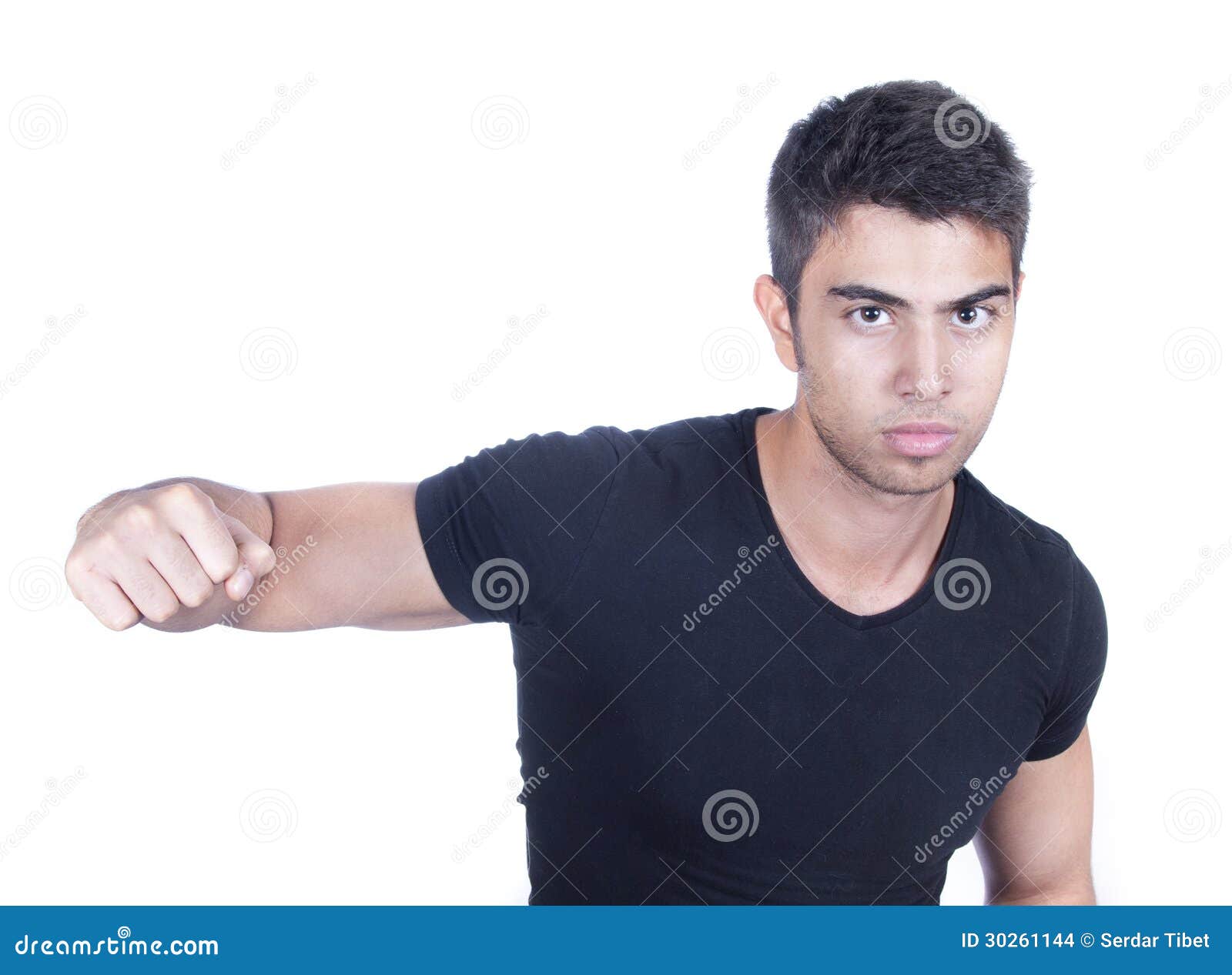 Punching stock photo. Image of fear, furious, human, frustration - 30261144