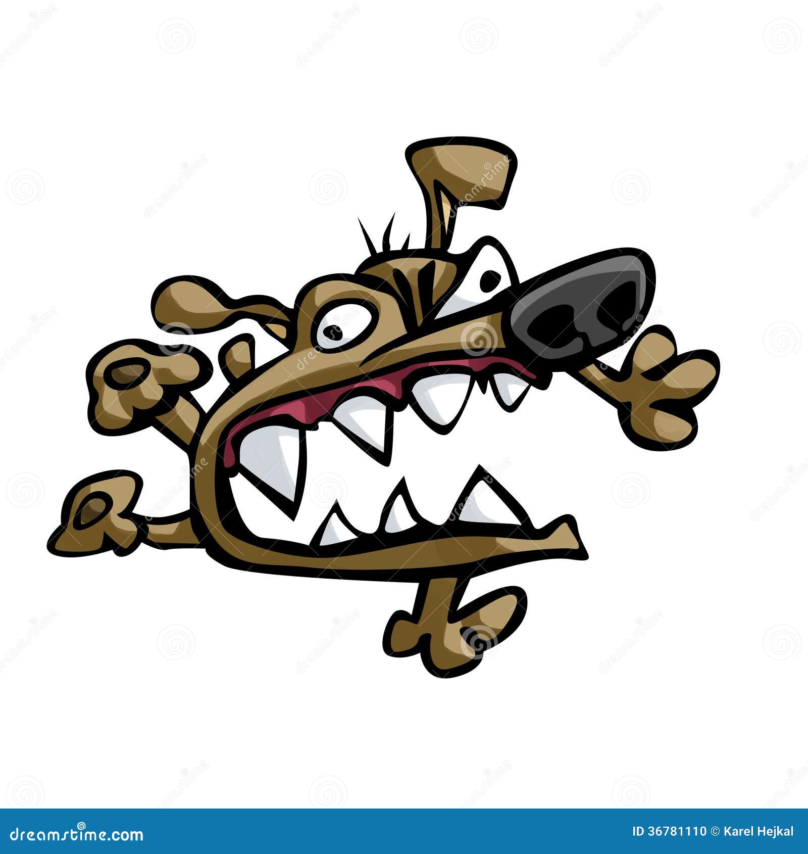 Furious Dog Stock Photo - Image: 36781110