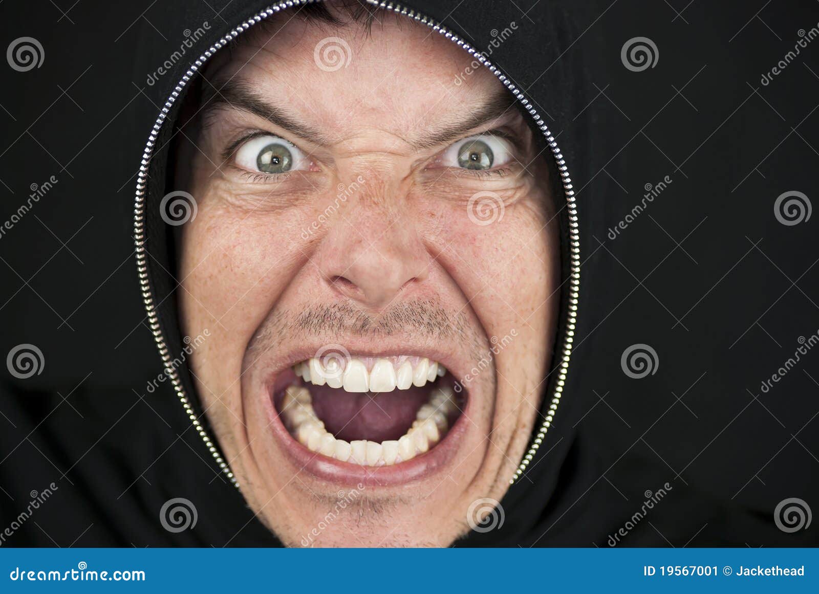 Furious Man Looks To Camera Stock Image - Image of look, eyes: 19567001