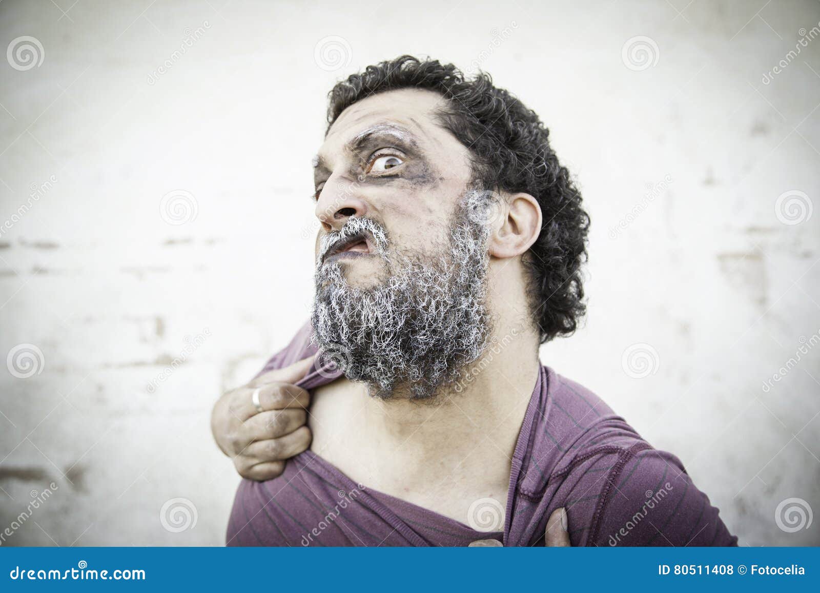 Furious man stock photo. Image of danger, aggression - 80511408