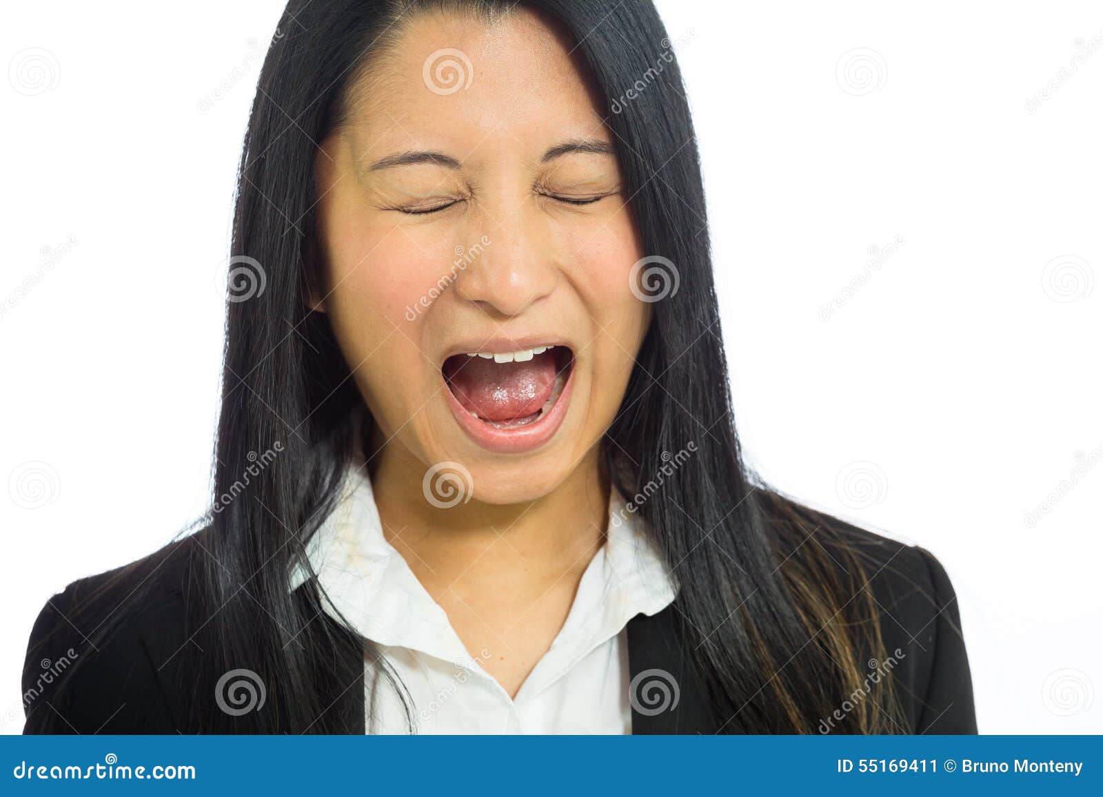 Furious model screaming stock image. Image of furious - 55169411