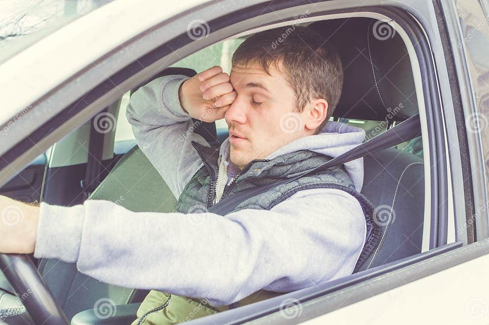 Furious and Reckless Driver. Danger Driving Concept Stock Image - Image ...