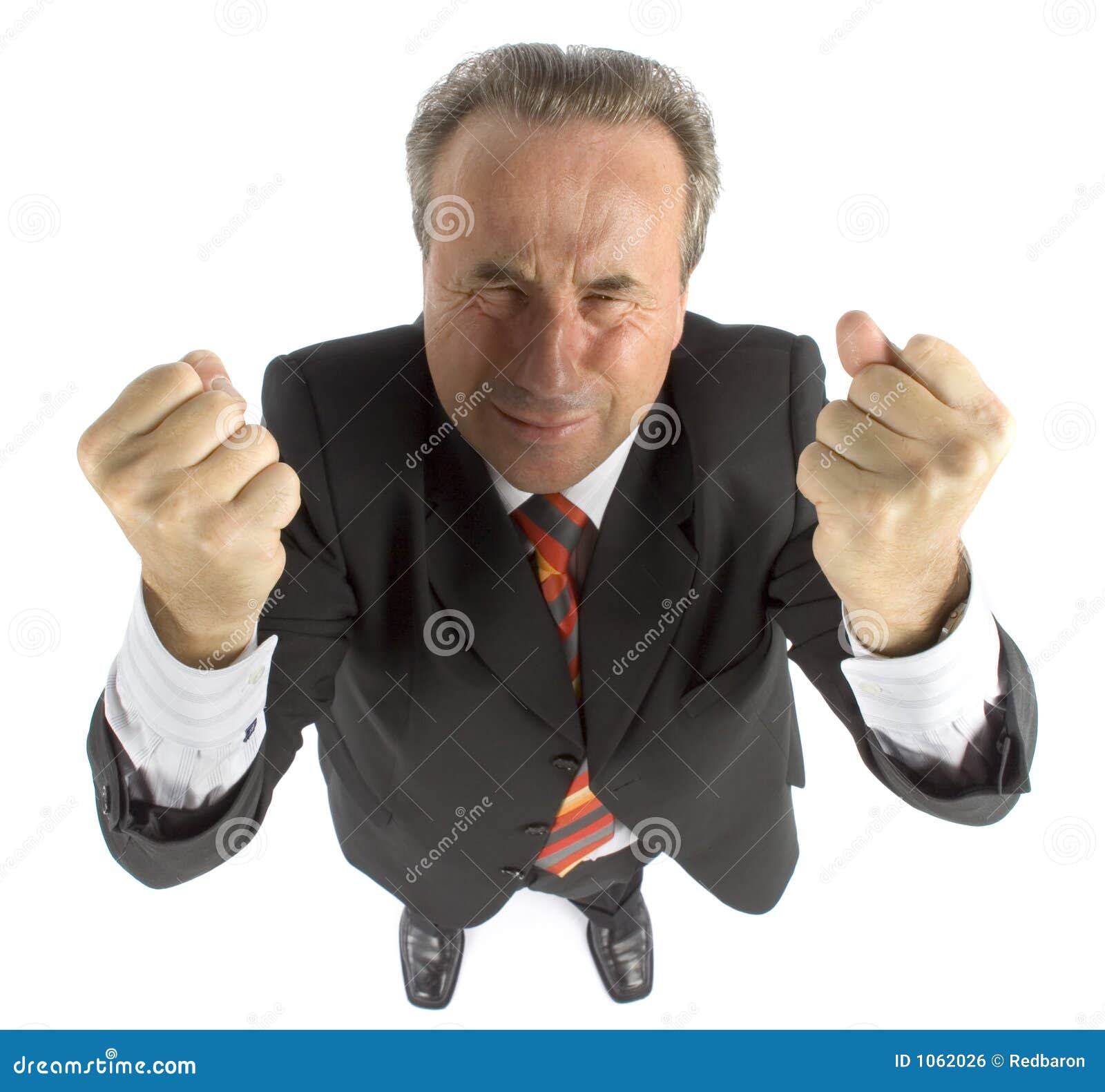 Furious senior businessman stock photo. Image of factory - 1062026