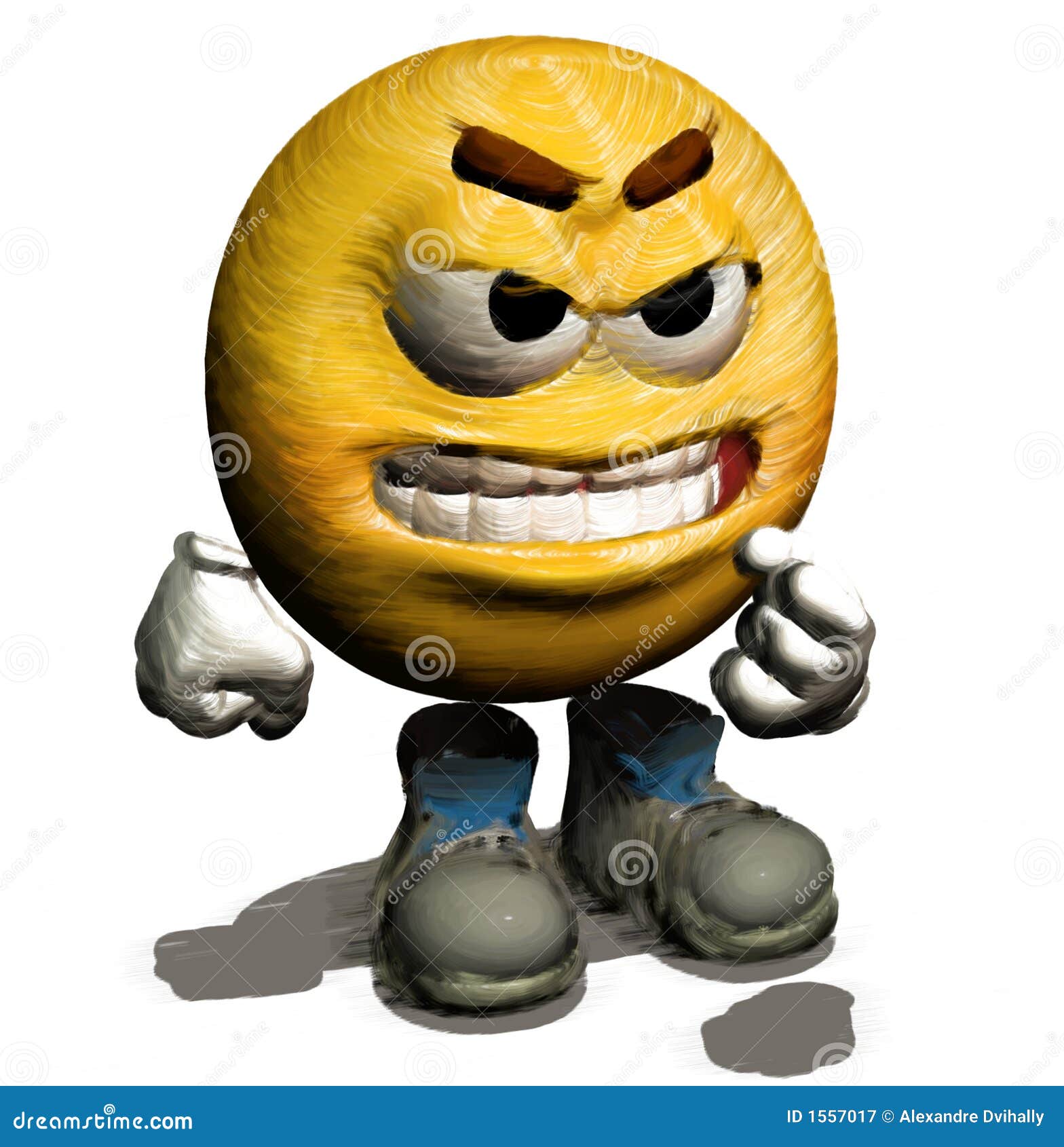 Yellow Furious, Upset, Unhappy Face With Closing Eyes Icon Cartoon ...