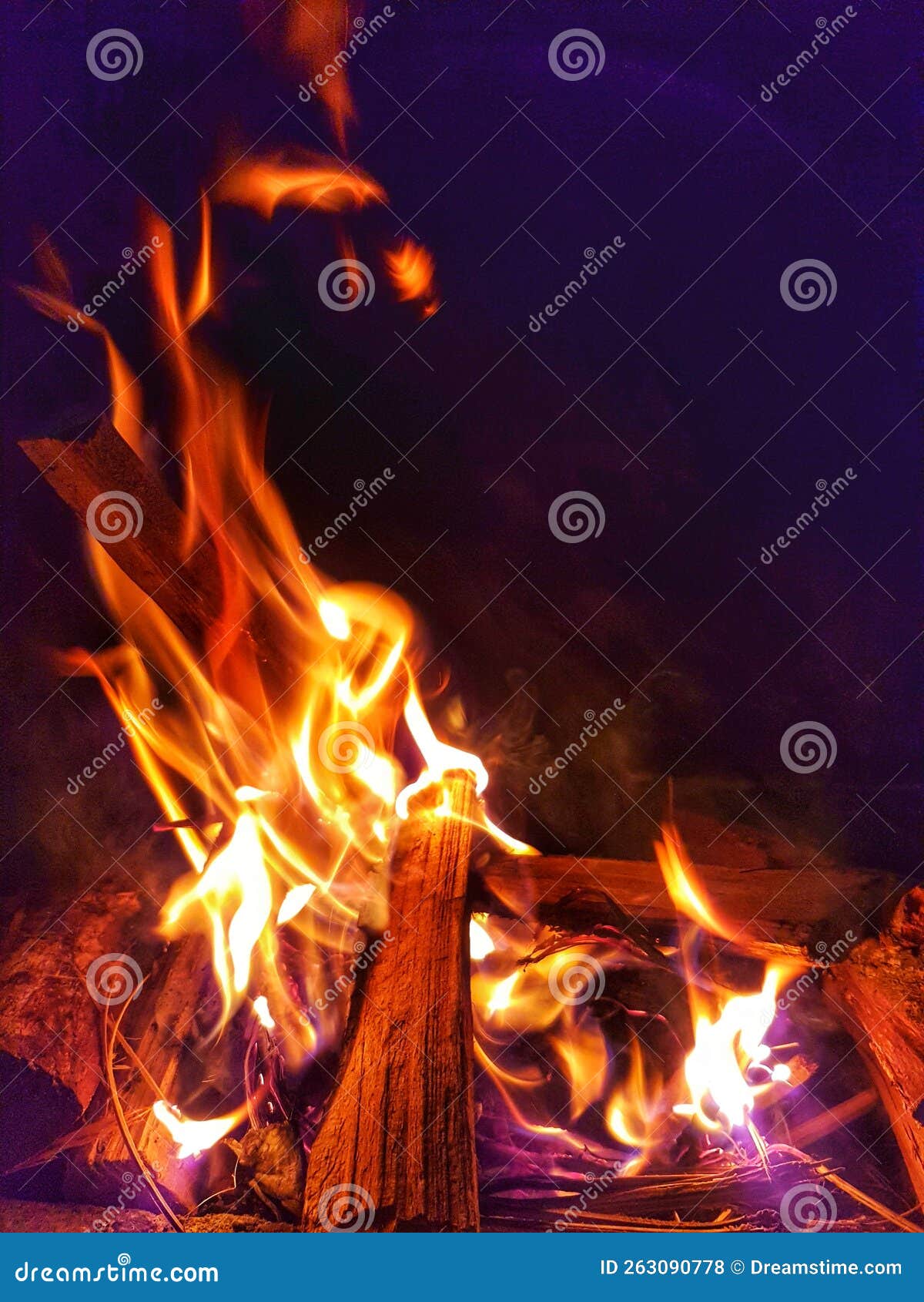 Furnace burning red fire stock photo. Image of fire - 263090778