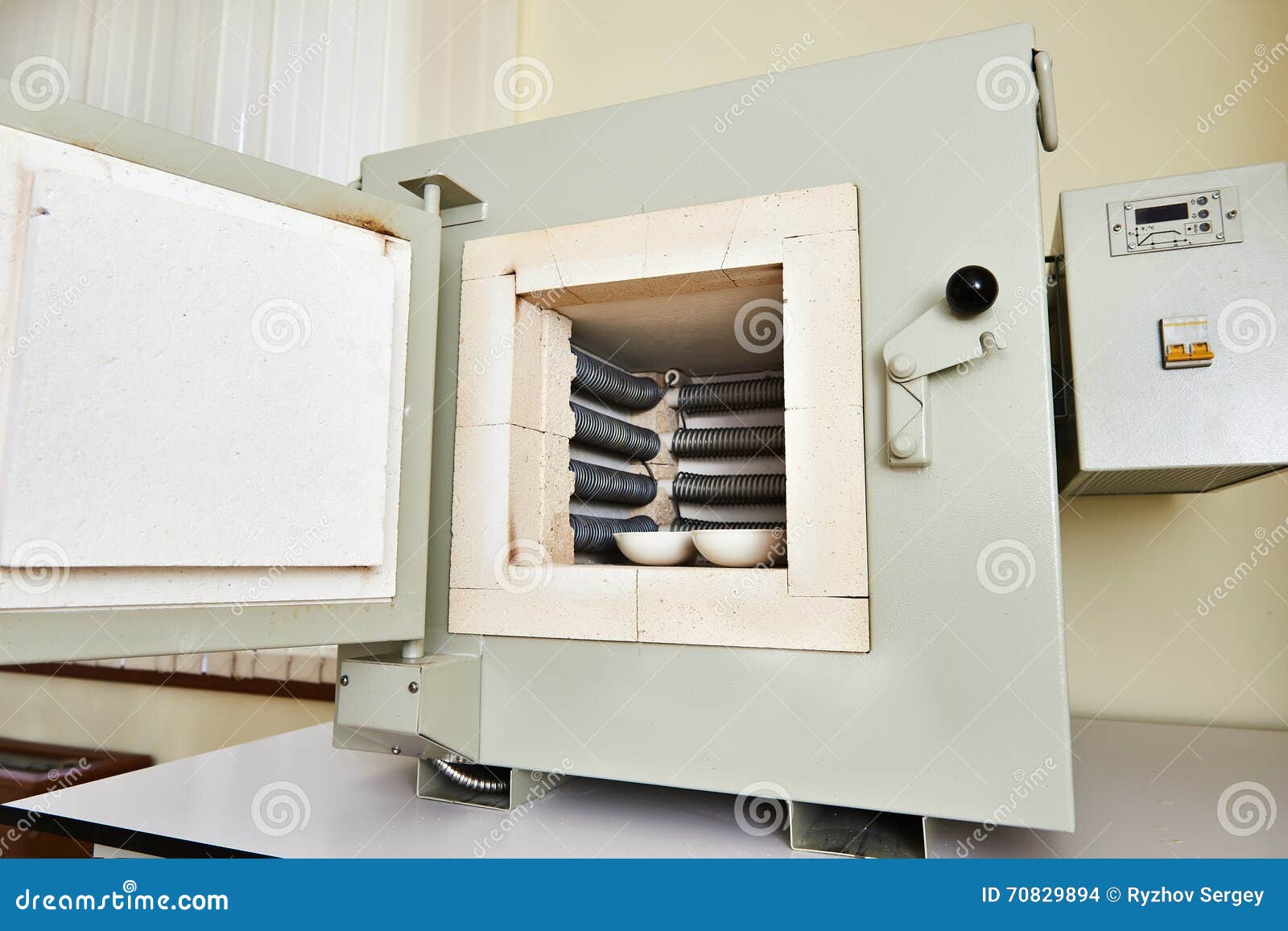 Furnace Chamber in Biochemistry Laboratory Stock Photo - Image of ...