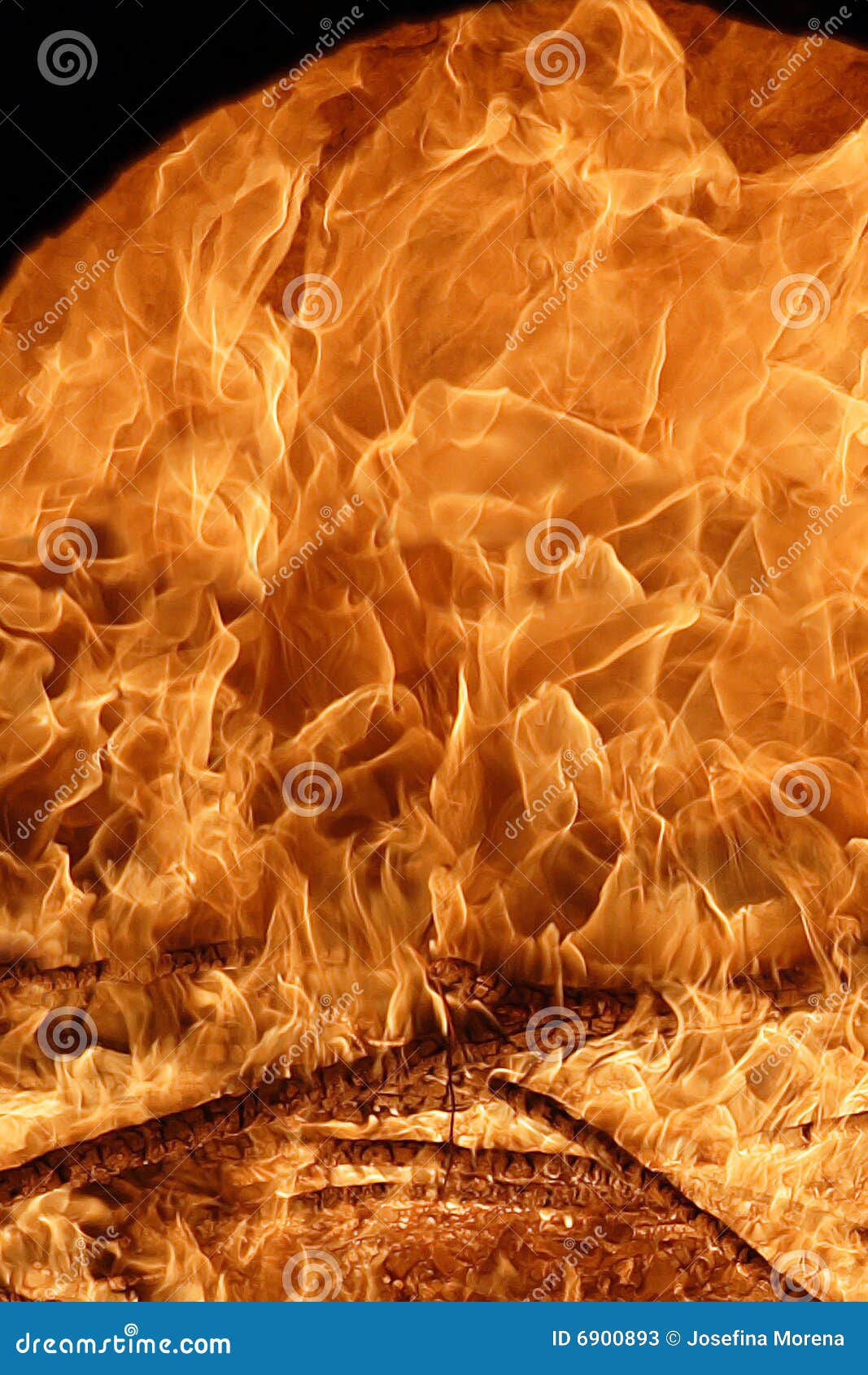 Furnace fire stock image. Image of dangers, flames, heat - 6900893