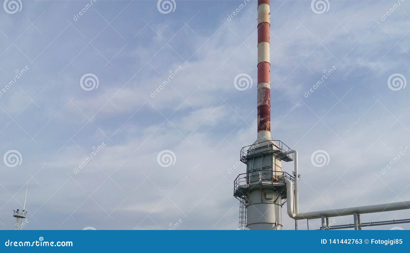 Furnace for Heating Oil at the Refinery Stock Image - Image of pipeline ...