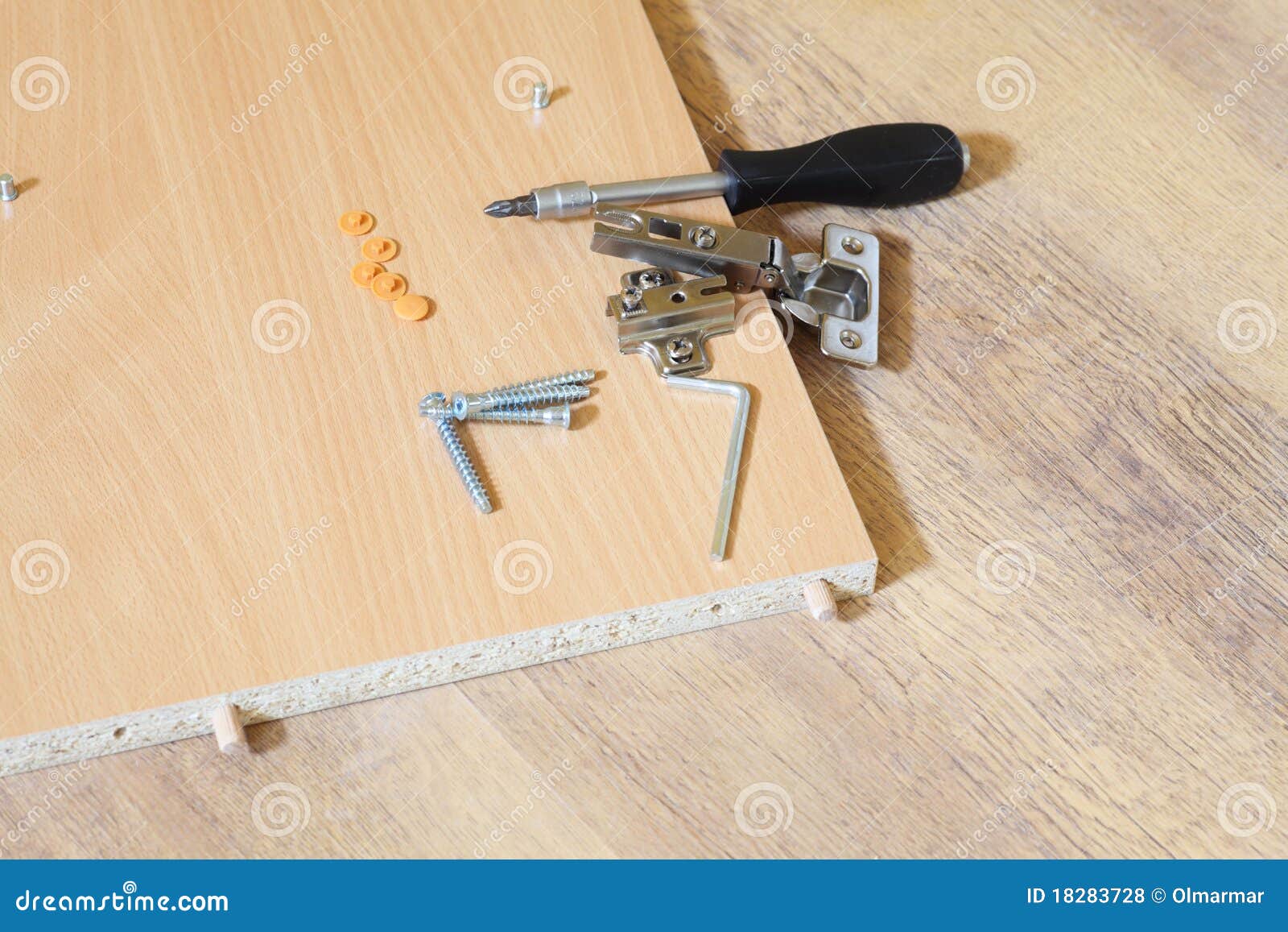 Furniture assembling kit stock photo. Image of carpentry - 18283728