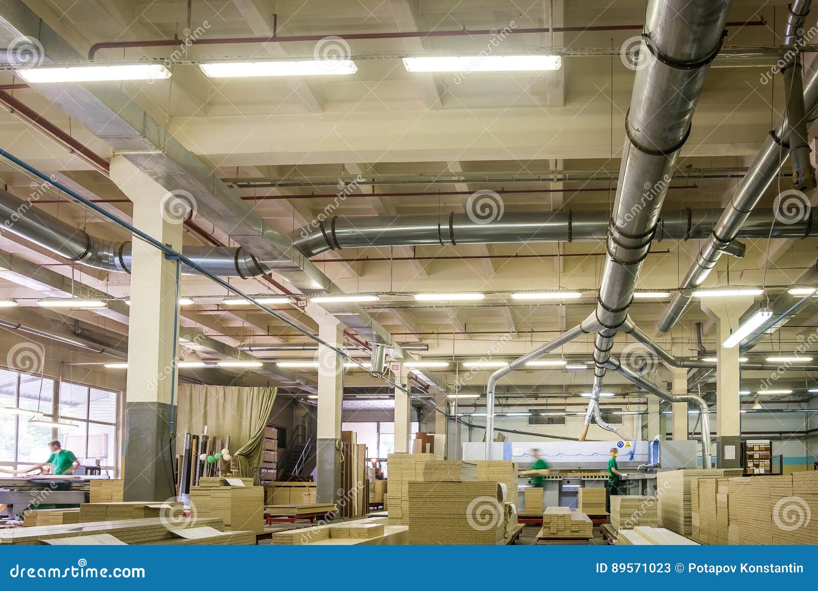 Furniture Factory Production Line Stock Image - Image of craftsman ...