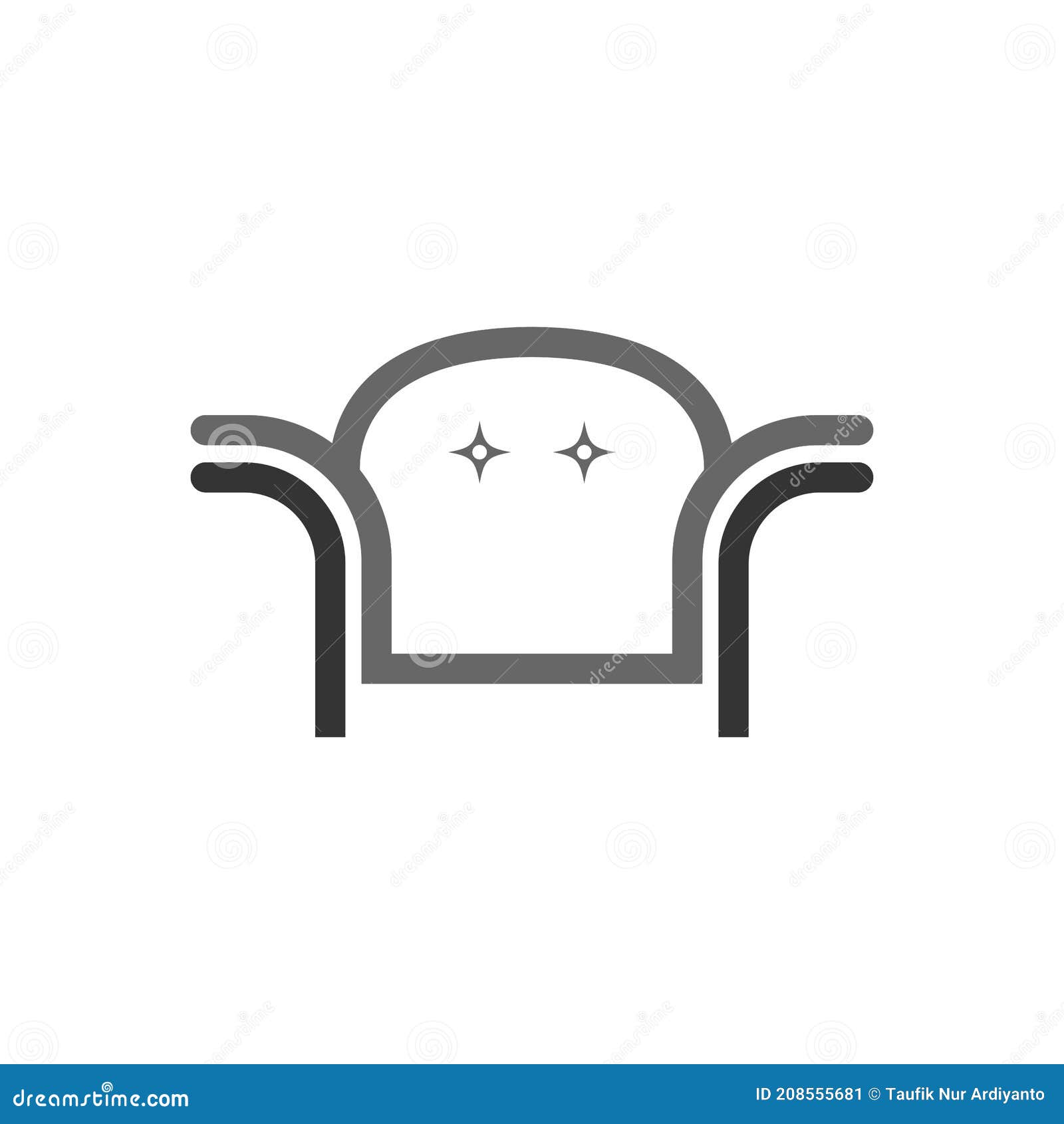 Furniture Logo Icon Vector Flat Design Stock Vector - Illustration of ...
