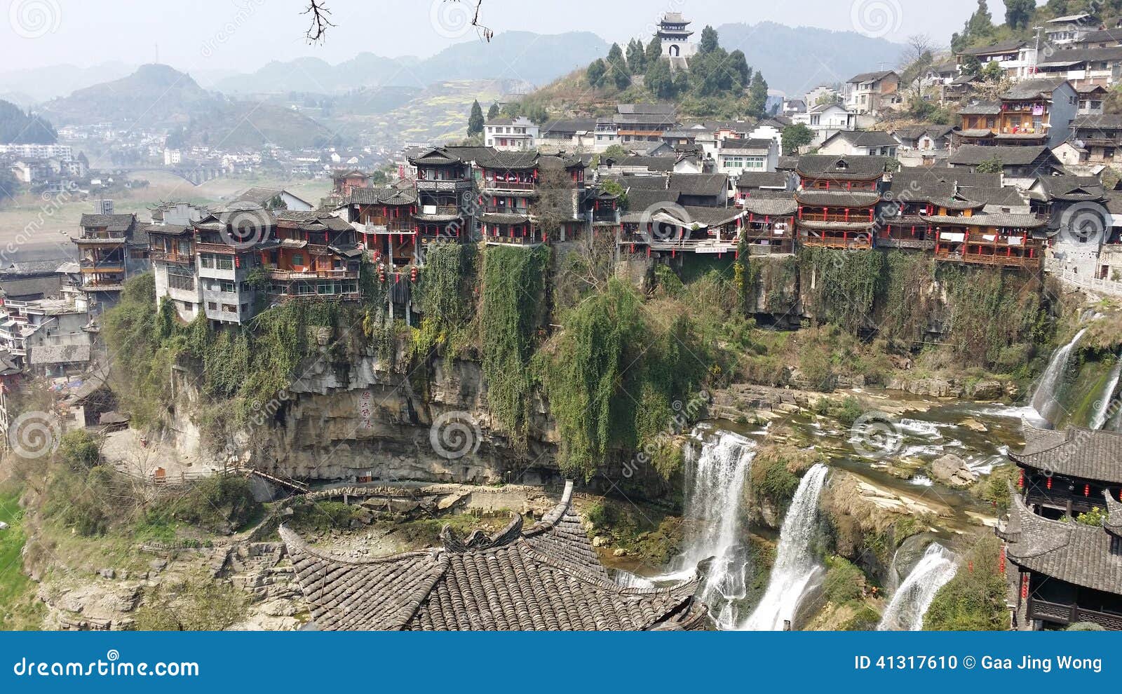 Furong Ancient Town stock photo. Image of town, exotic - 41317610