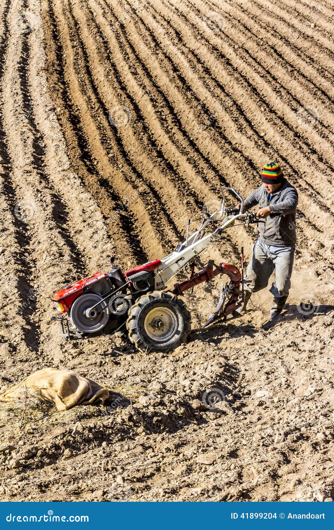 Furrows editorial stock image. Image of agriculture, earth - 41899204