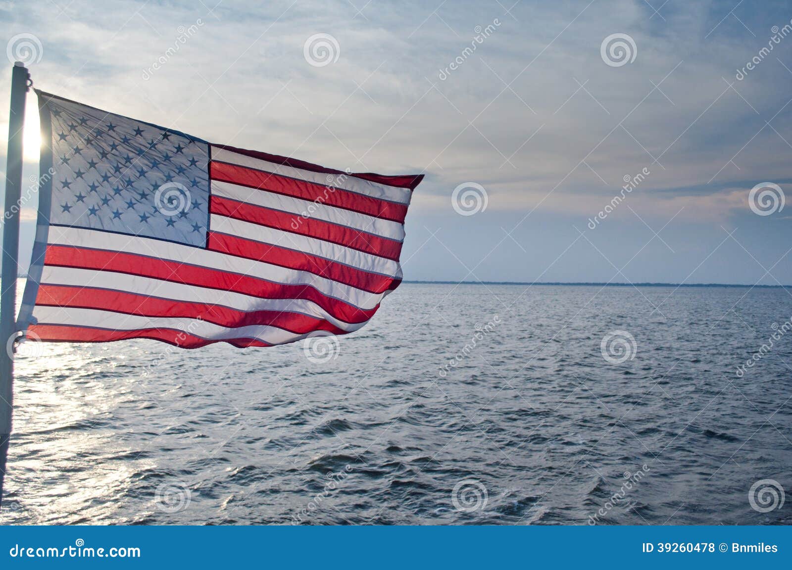FUS Flag over water stock photo. Image of water, blue - 39260478