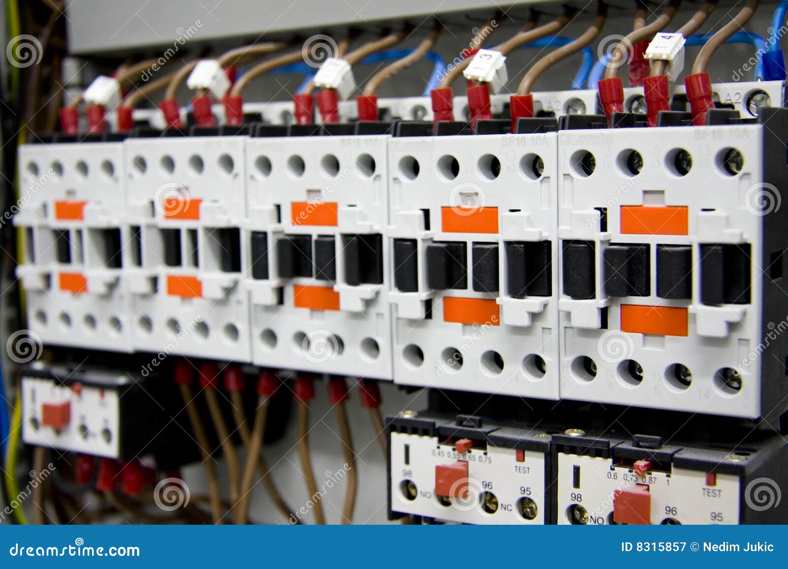 Fuse box stock image. Image of distribution, safety, sistem - 8315857