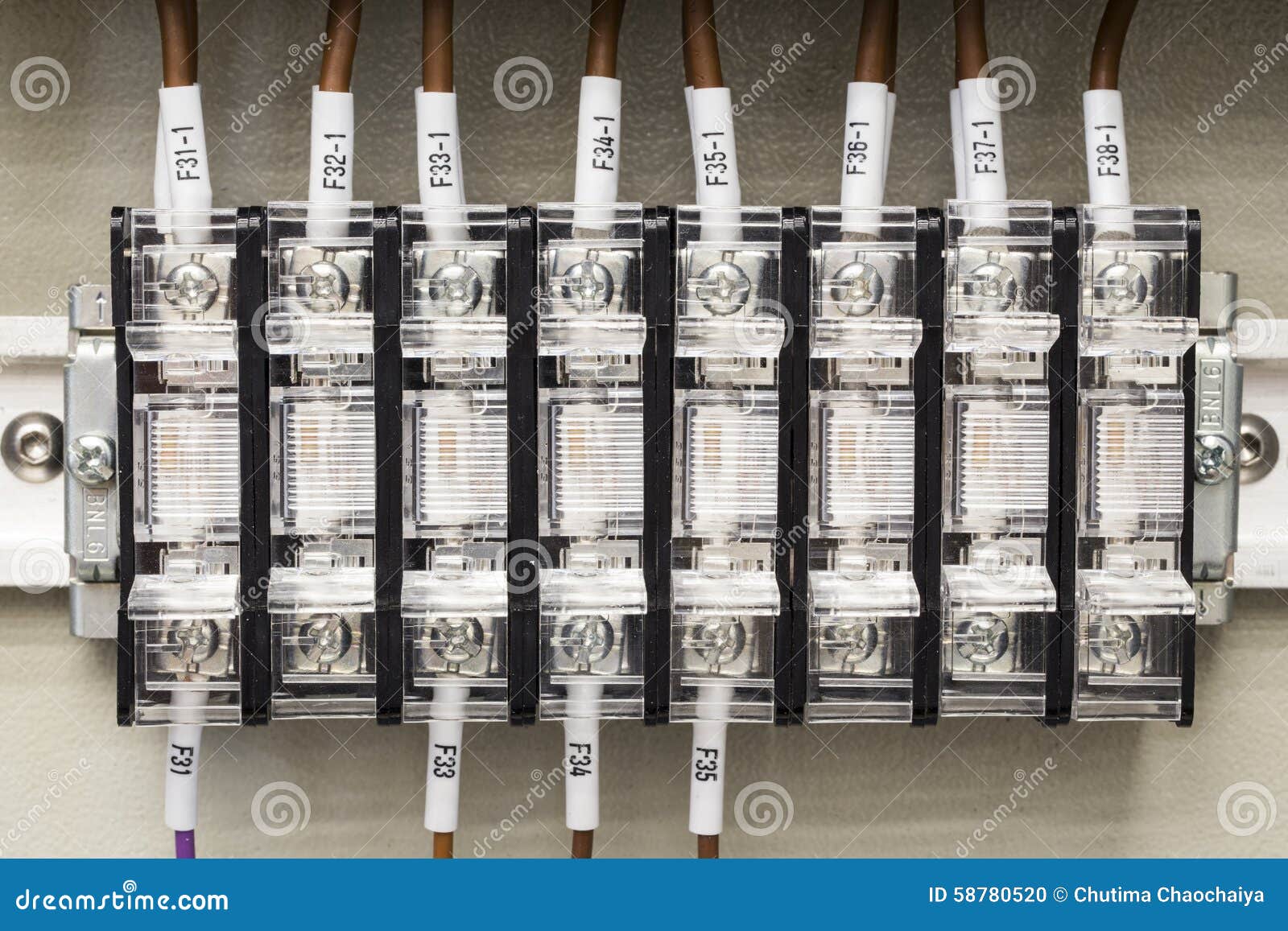 Fuse Box for Electricity in a Factory Stock Photo - Image of fuse, fuel ...