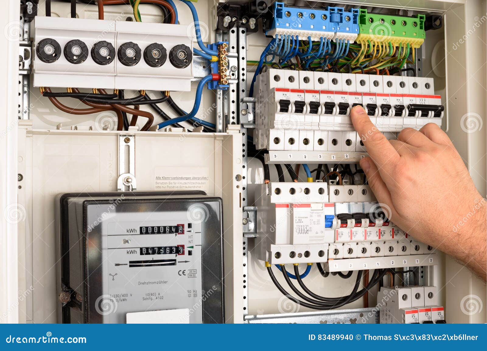 Fuse box stock photo. Image of protection, instrument - 83489940