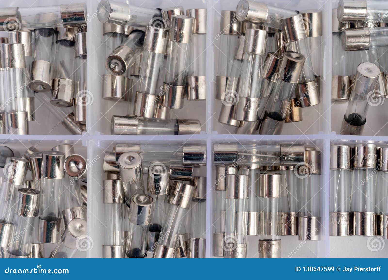 Fuse Box With An Electric Relay And Automatic Machines. Electric Board ...