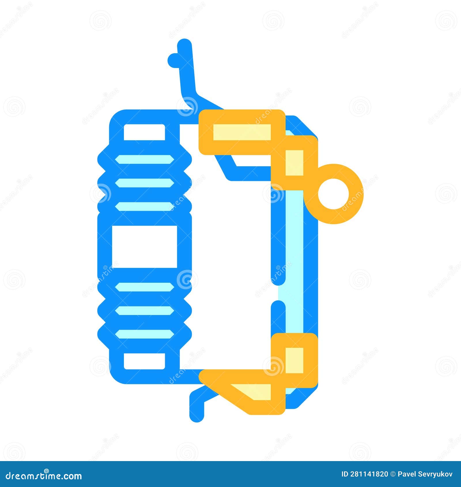 Fuse Electrical Engineer Color Icon Vector Illustration Stock Vector ...