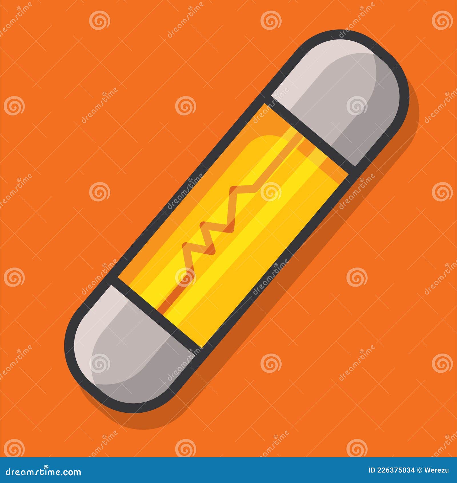 Fuse Electronic Device Isolated Cartoon Vector Illustration in Flat ...