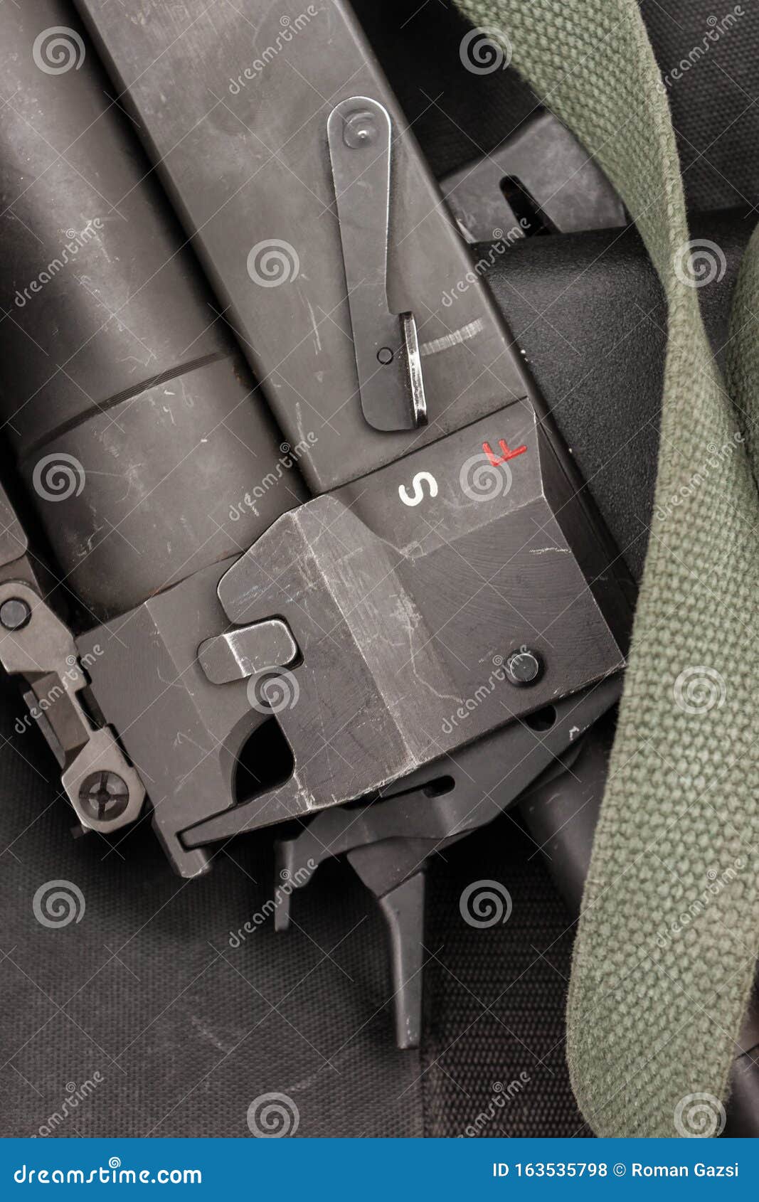 Fuse on the Grenade Launcher Stock Photo - Image of weapon, shooting ...