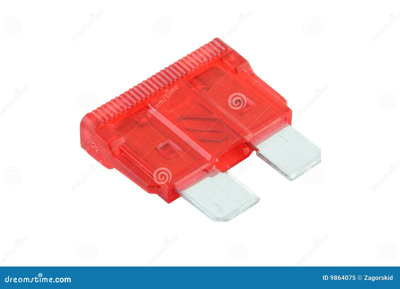Fuse isolated stock image. Image of fuze, automotive, electrical - 9864075