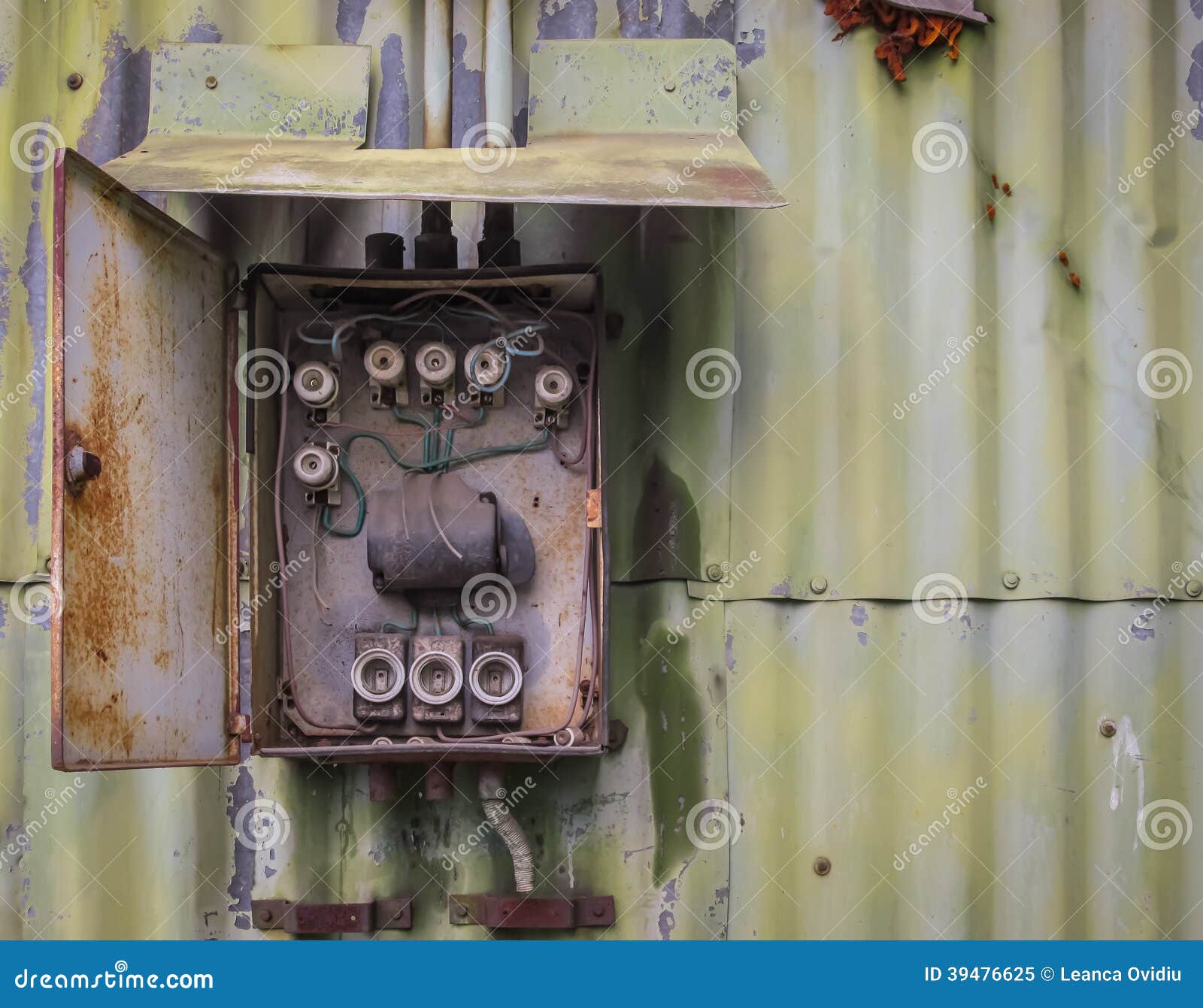 Fuse panel stock image. Image of electric, control, safety - 39476625