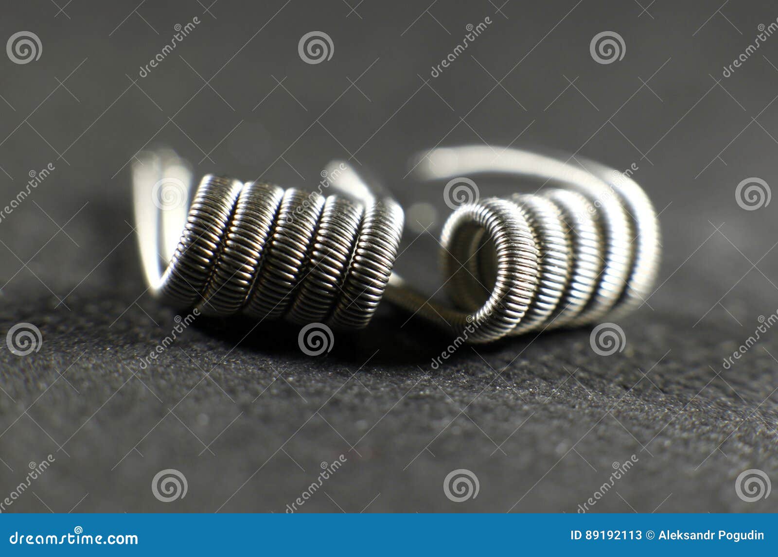 Fused Clapton Coil Build for Vaping Rebuildable Atomizer Stock Image ...
