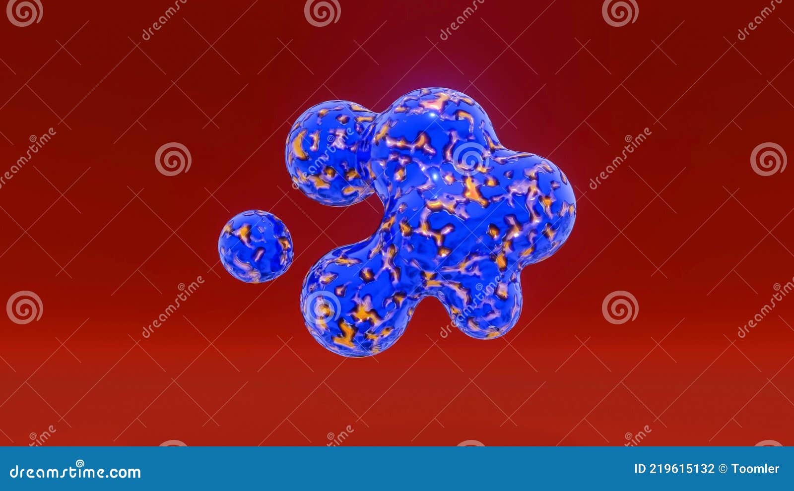 Fused Soft Spheres with a Speckled Texture. Abstract Three-dimensional ...