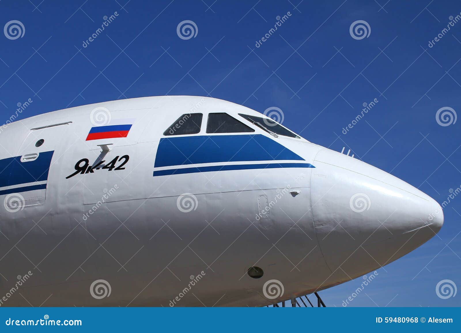 The Fuselage of the Aircraft Stock Photo - Image of apparatus, white ...