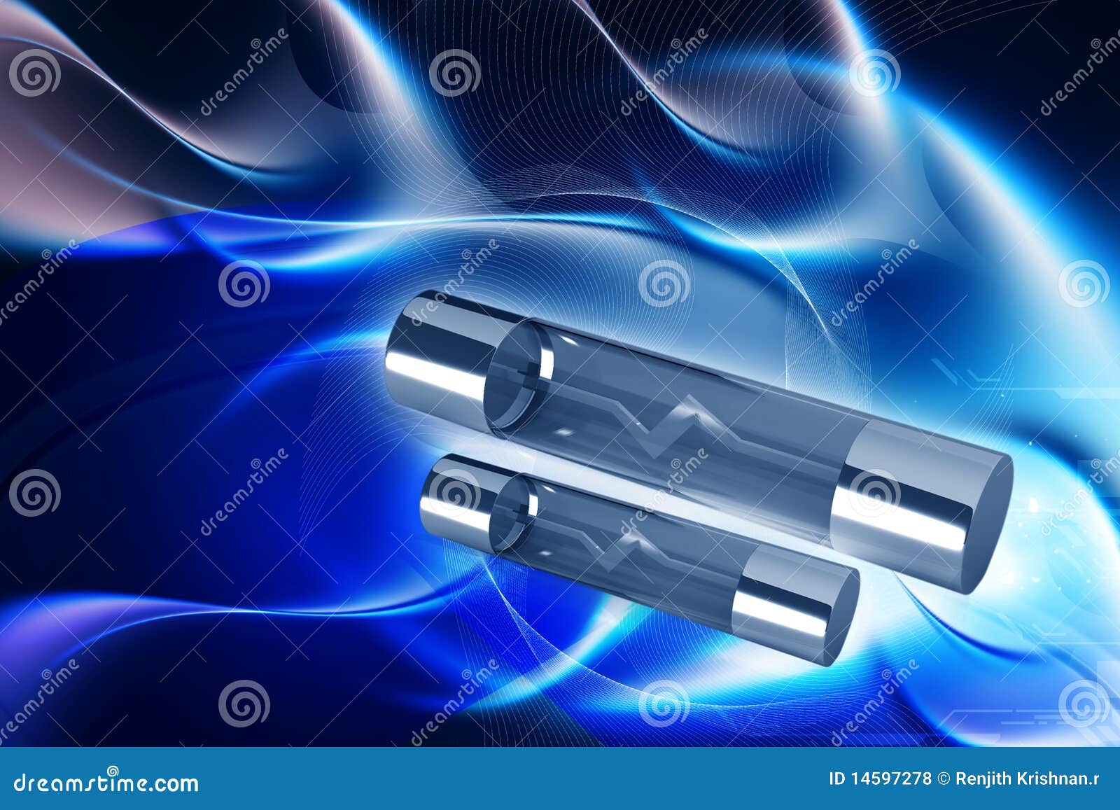 Fuses stock illustration. Illustration of digital, beautiful - 14597278