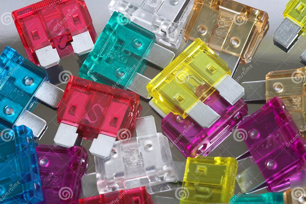 Fuses stock photo. Image of automotive, fuse, connections - 377966