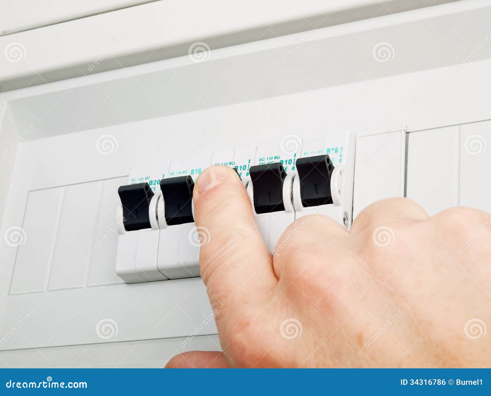 Fuses control stock photo. Image of control, network - 34316786