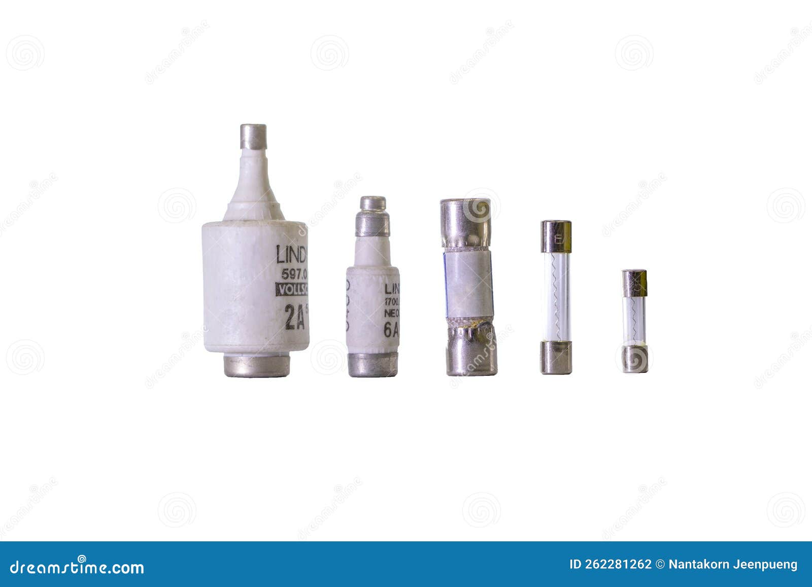 Fuses Used To Connect the Electrical Industry Stock Photo - Image of ...