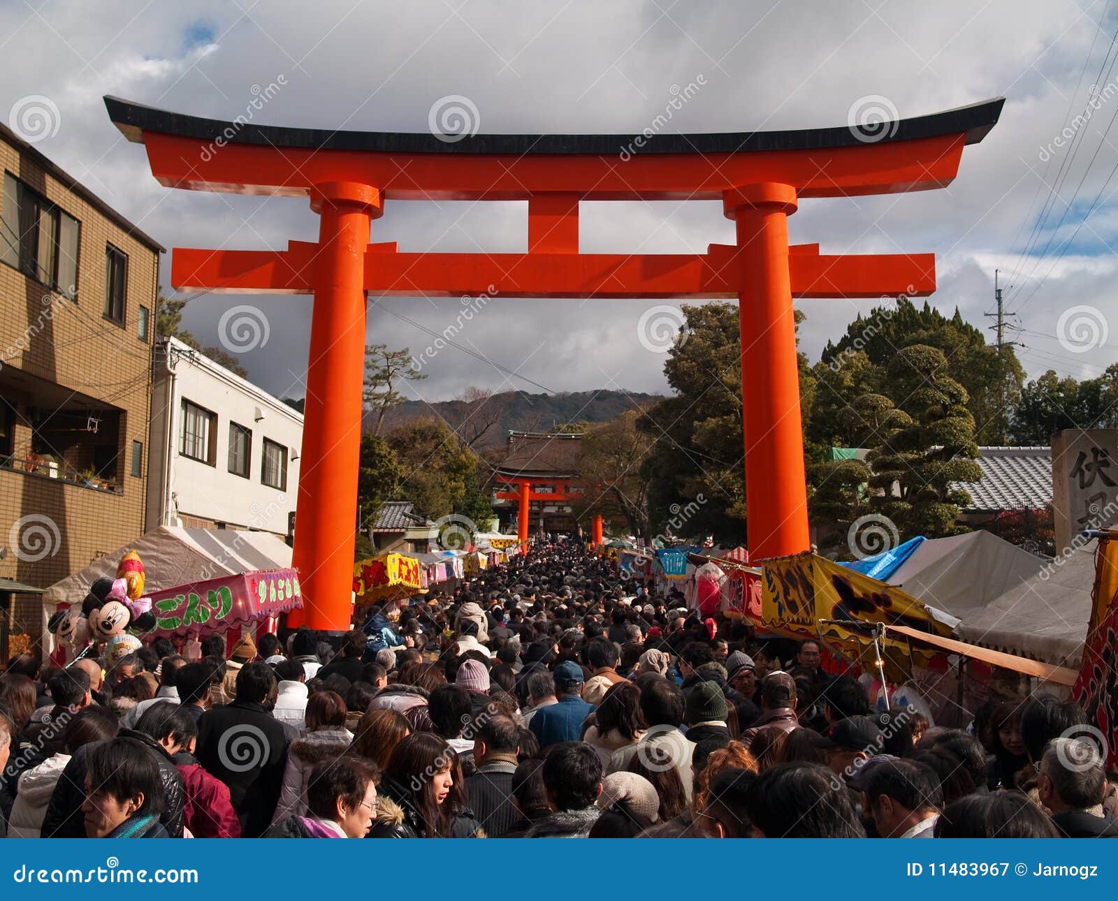 Fushimi Inari-taisha Shrine In Kyoto Editorial Image | CartoonDealer ...