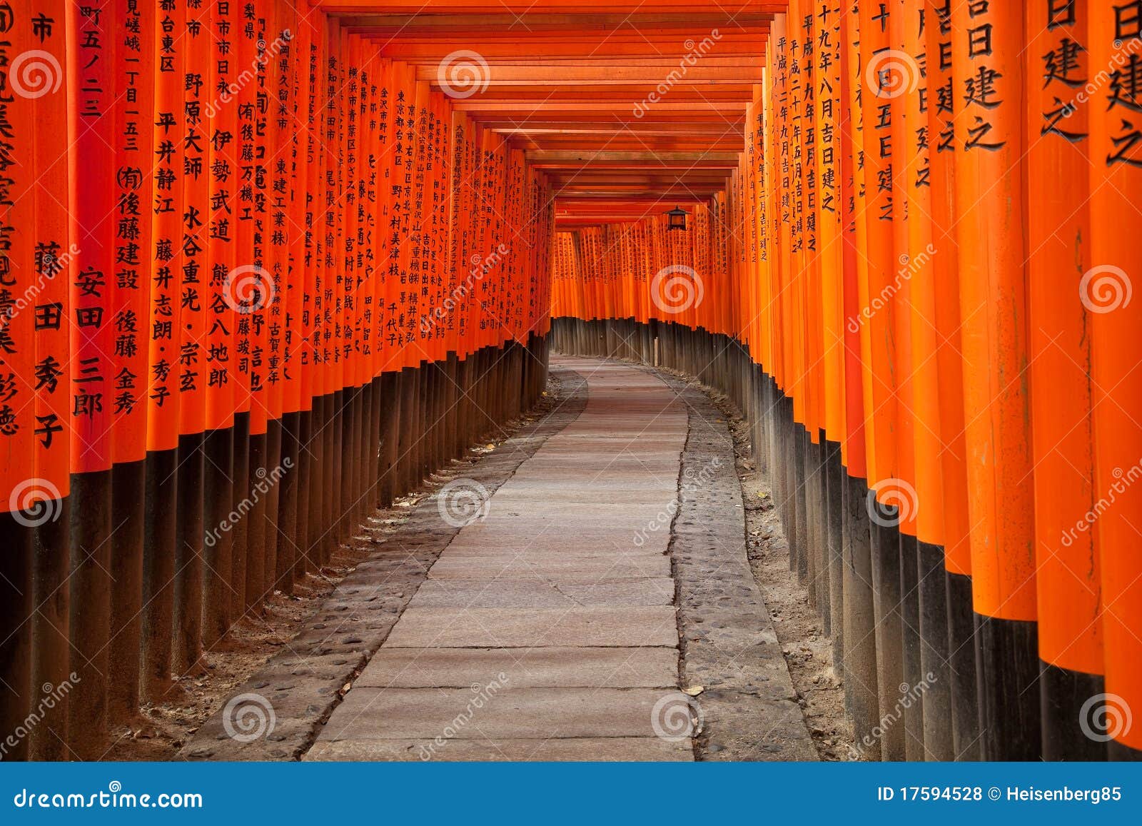 Fushimi Inari Shrine stock photo. Image of cultural, beautiful - 17594528