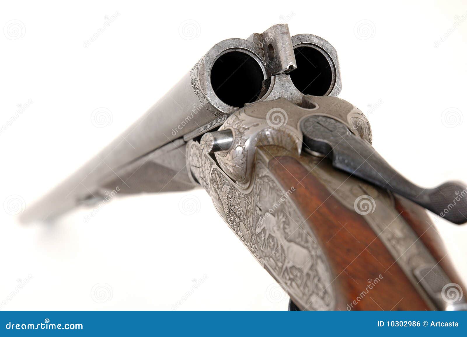 Fusil photo stock. Image du bois, raccordé, traditionnel - 10302986