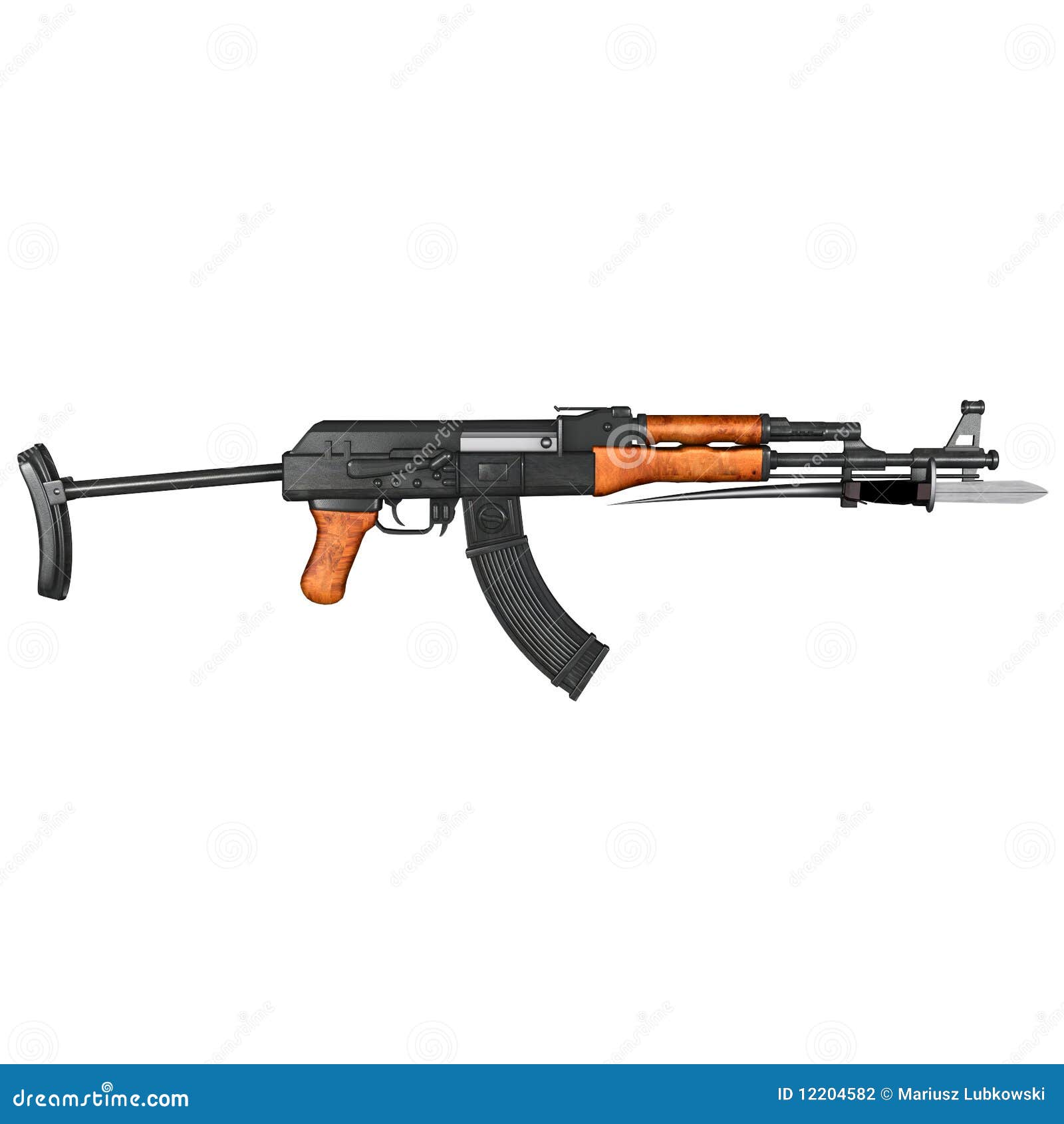 Fusil D'assaut De Kalachnikov D'AK47 Photo stock - Image du bras ...