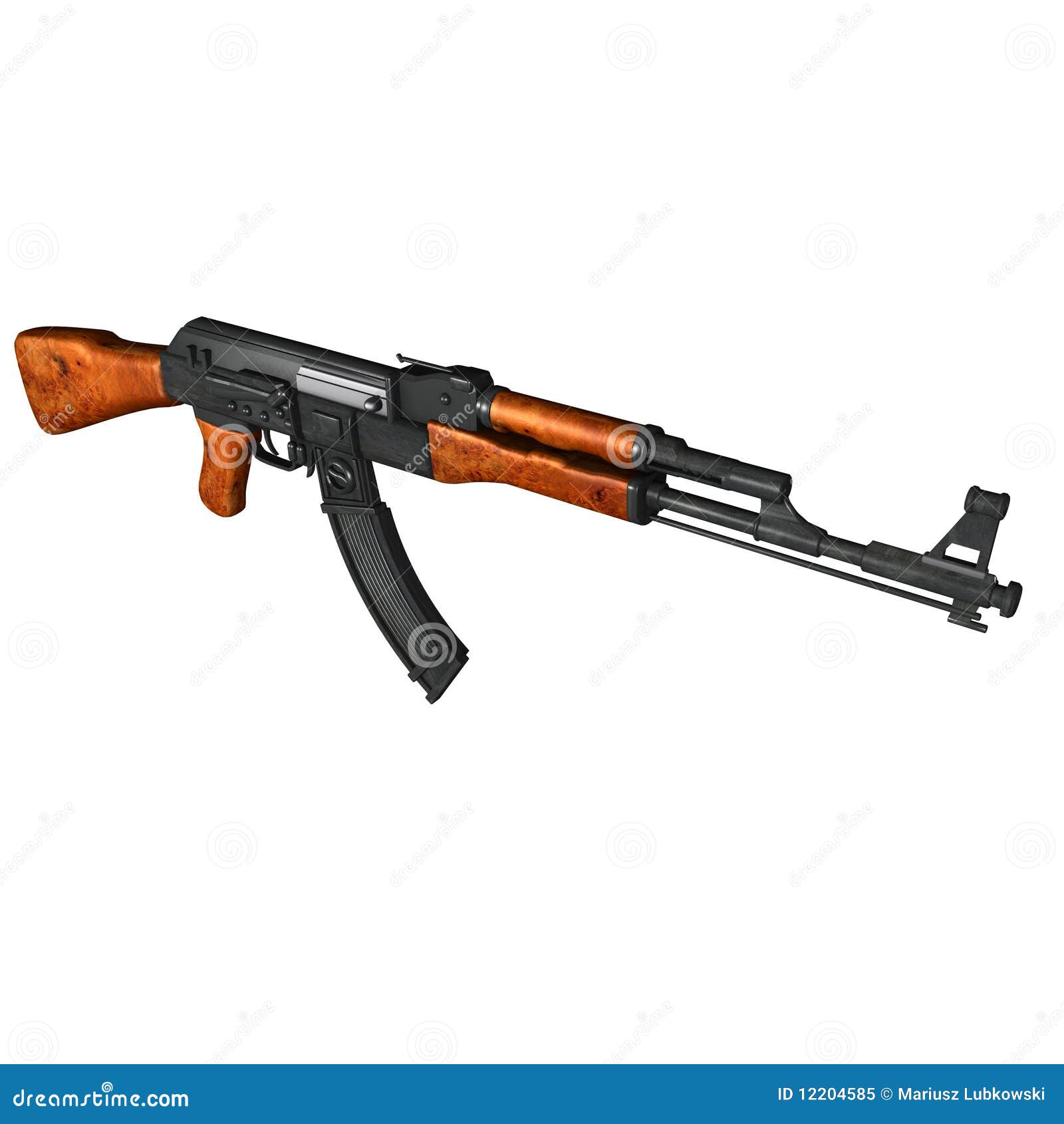 Fusil D'assaut De Kalachnikov D'AK47 Image stock - Image du baril ...