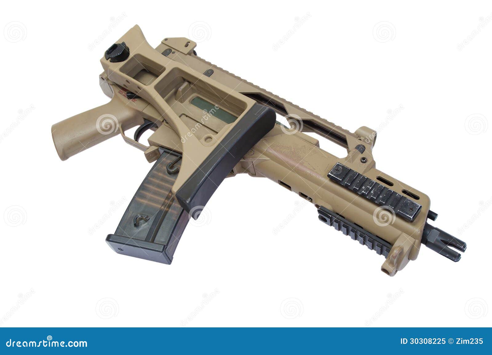 Fusil d'assaut moderne image stock. Image du guerre, calibre - 30308225