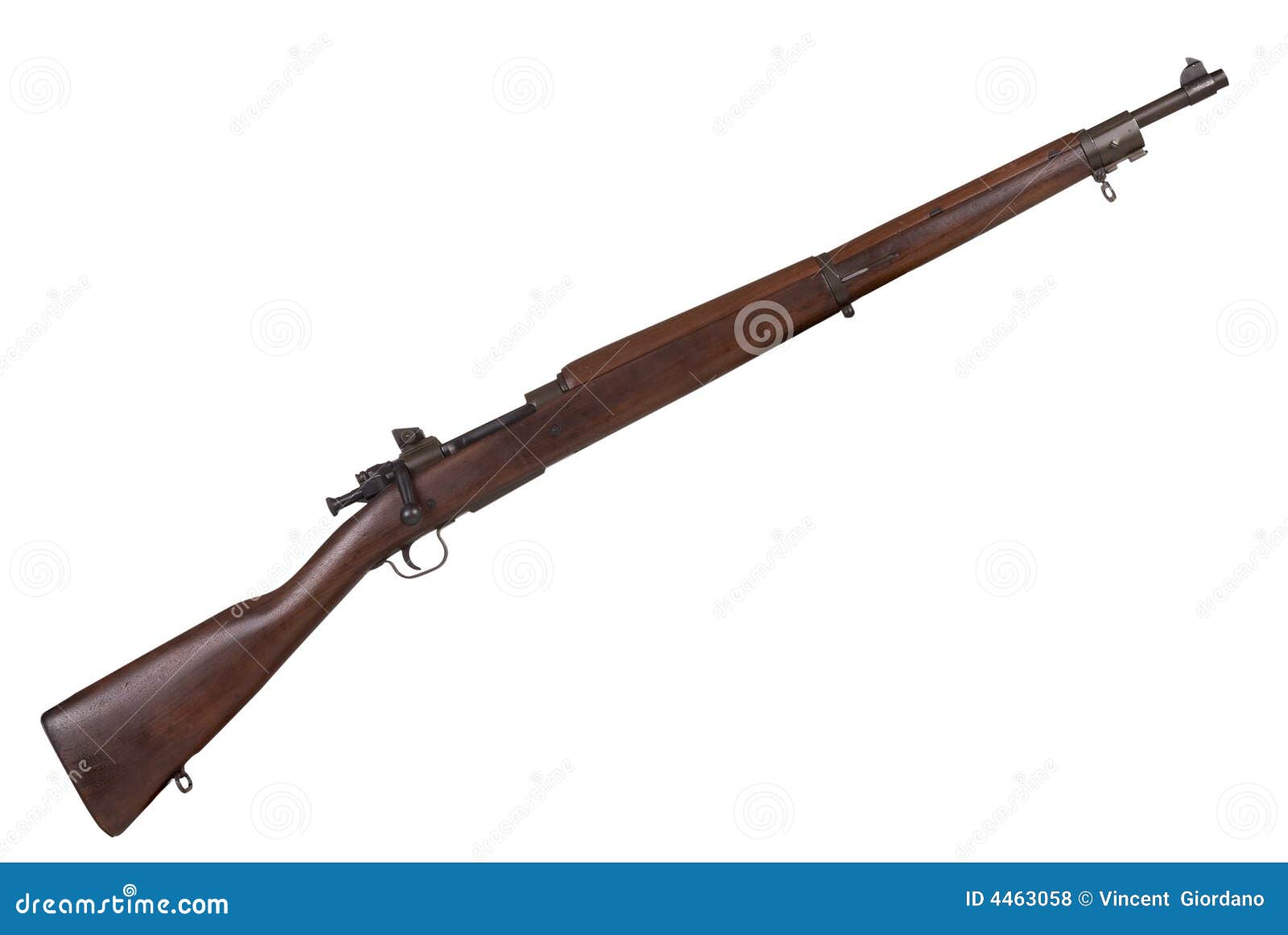 Fusil militaire photo stock. Image du canon, springfield - 4463058