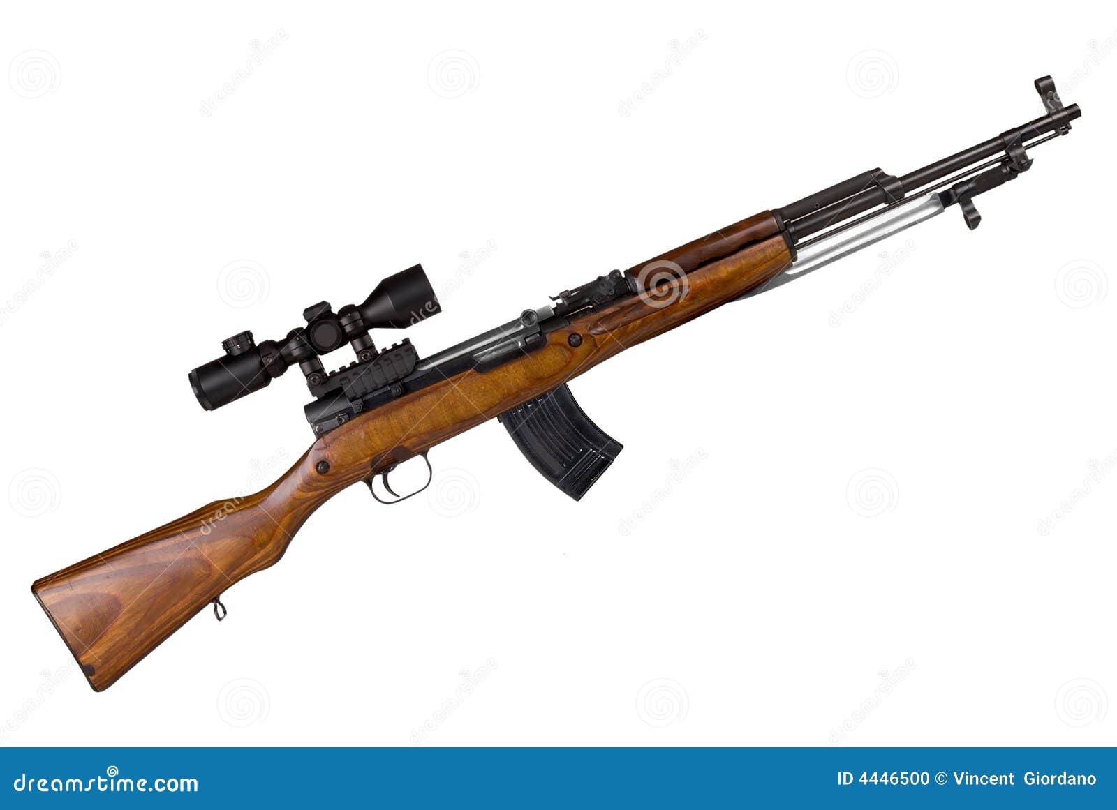 Fusil militaire russe photo stock. Image du guerre, canon - 4446500